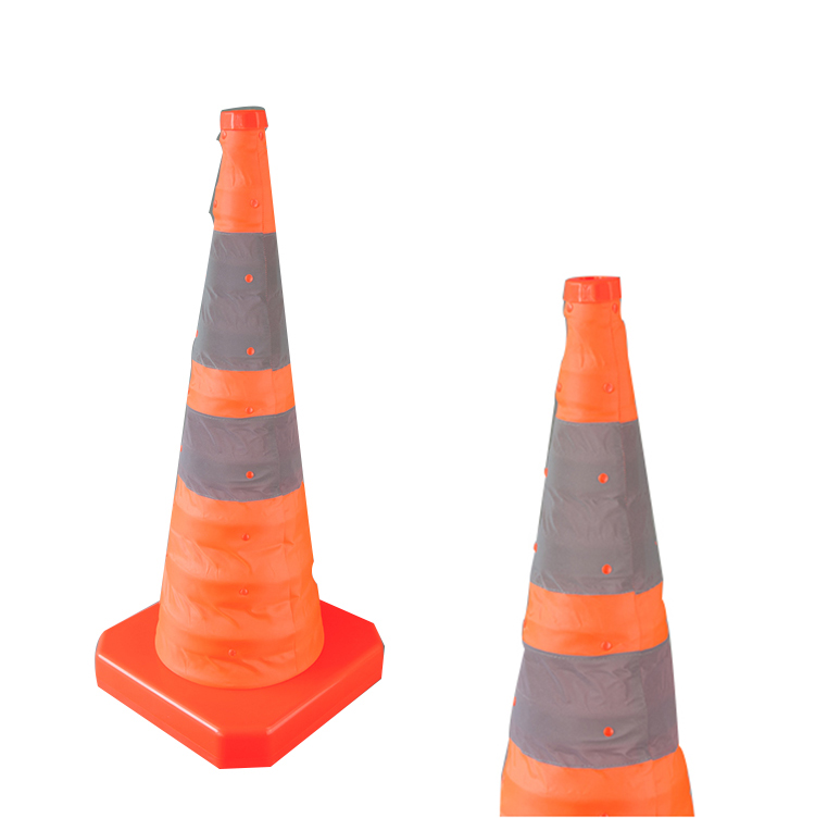 28" Orange Collapsible Pop Up Cone - Sloan Safety Equipment-Traffic ...